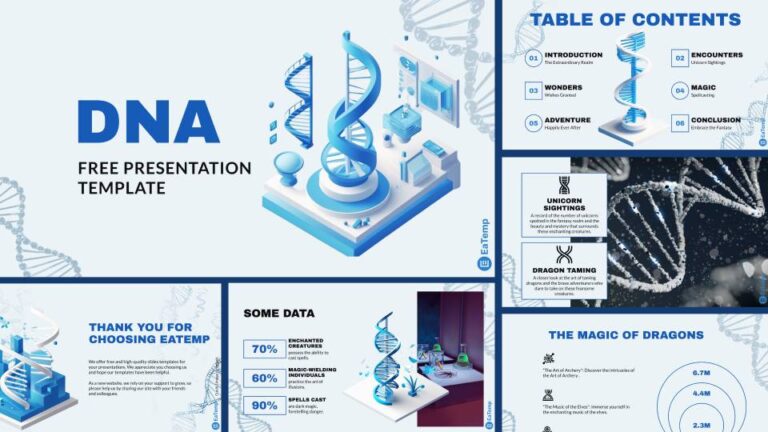 Moon Phase PowerPoint Presentation Template & Google Slides Theme - EaTemp