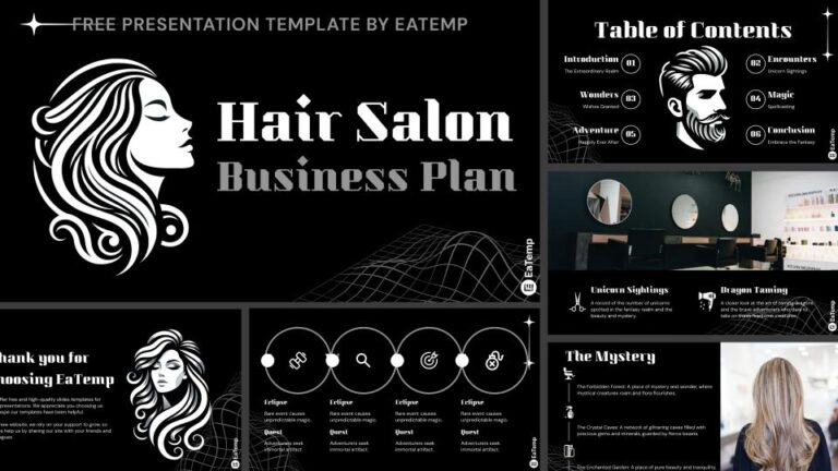 80s Retro PowerPoint Presentation Template & Google Slides Theme