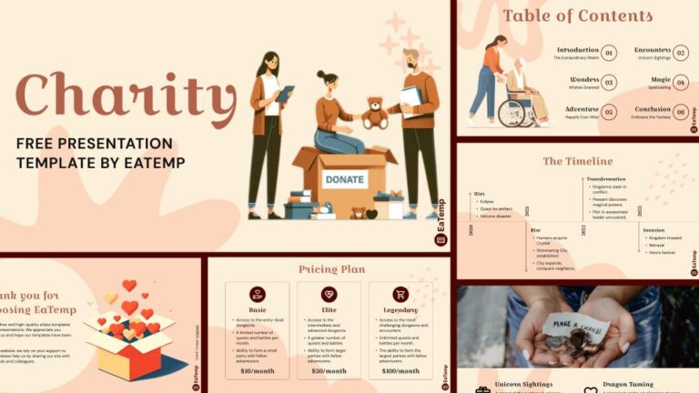 Community Service PowerPoint Presentation Template & Google Slides Theme