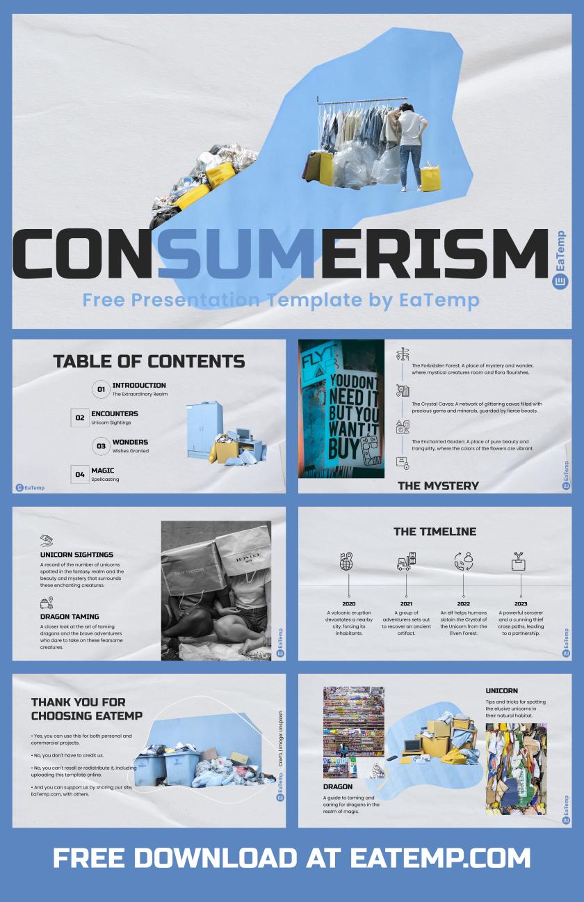 Consumerism PowerPoint Presentation Template & Google Slides Theme
