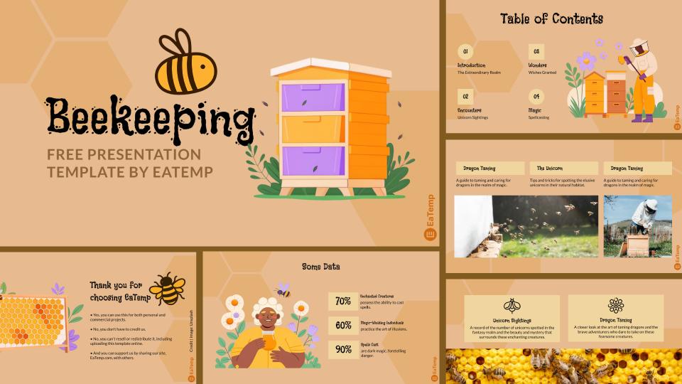 Beekeeping PowerPoint Presentation Template & Google Slides Theme
